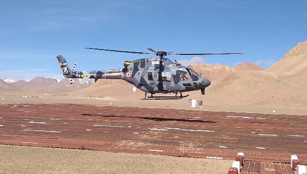 HAL's Light Copter Proves Itself At World's Highest Airfield