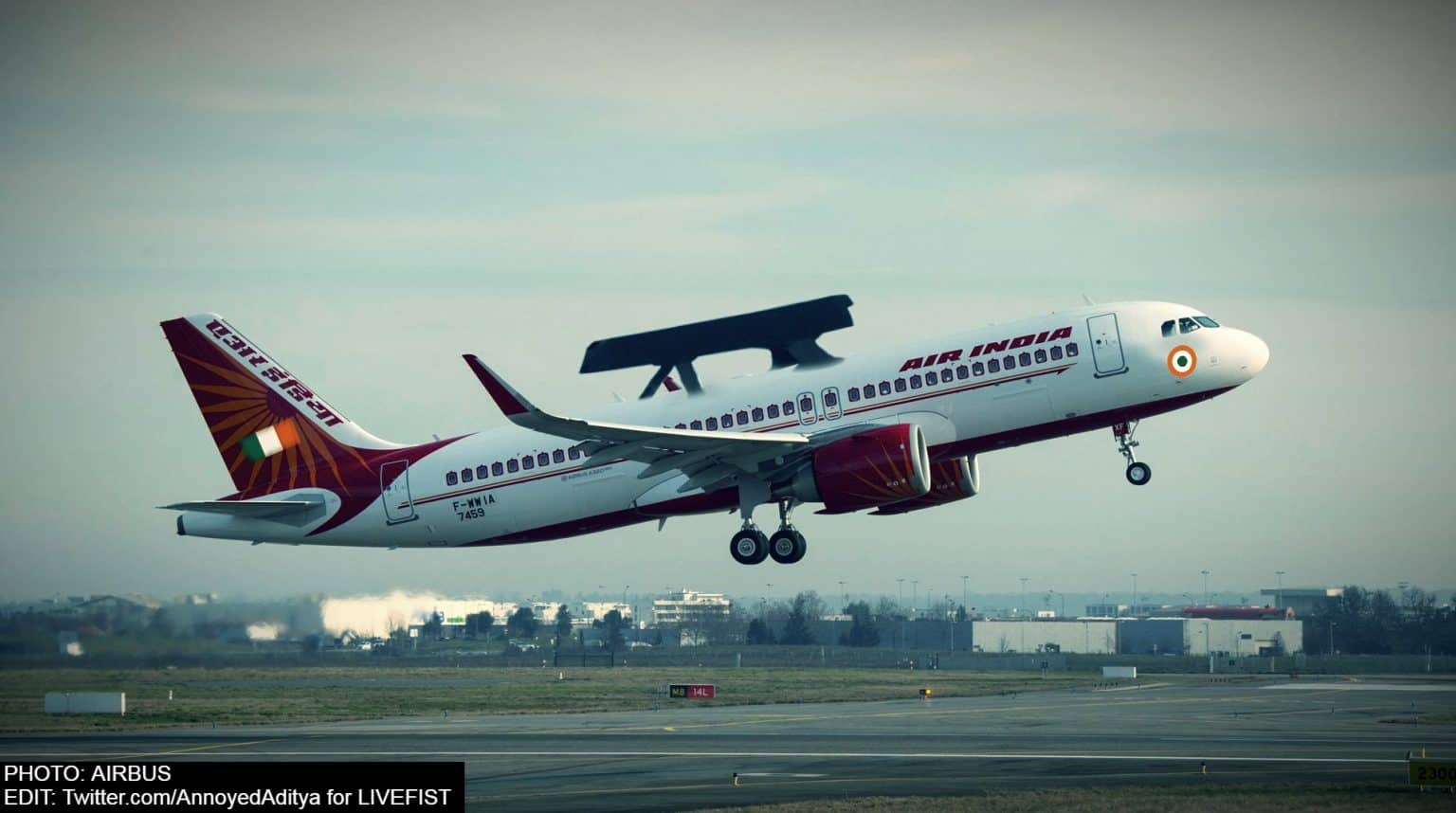 DRDO Cleared To Convert 6 Air India A320s Into IAF AEW Jets