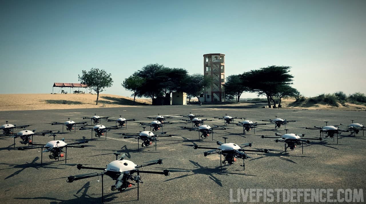 Army Orders 100 Swarm Drones From Indian Startup - Livefist