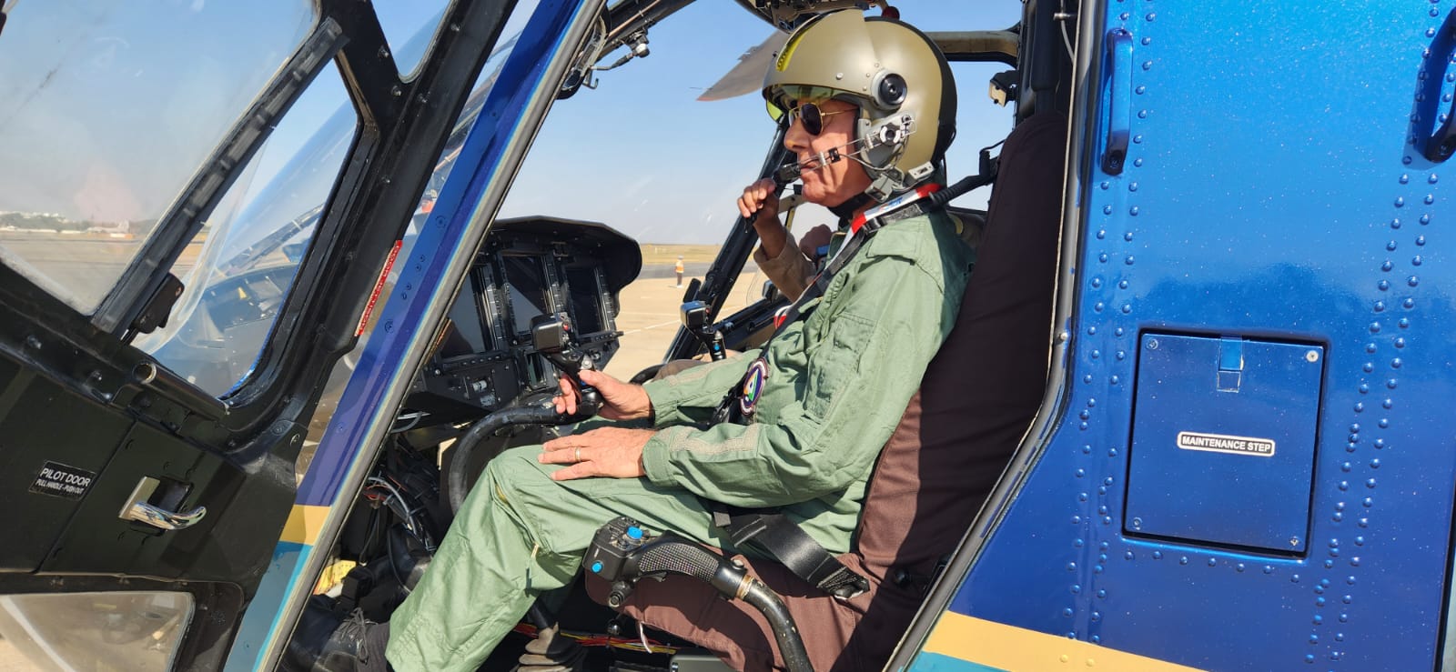 IAF's Only Chopper Pilot Chief Just Flew The LUH. And Loved It. - Livefist